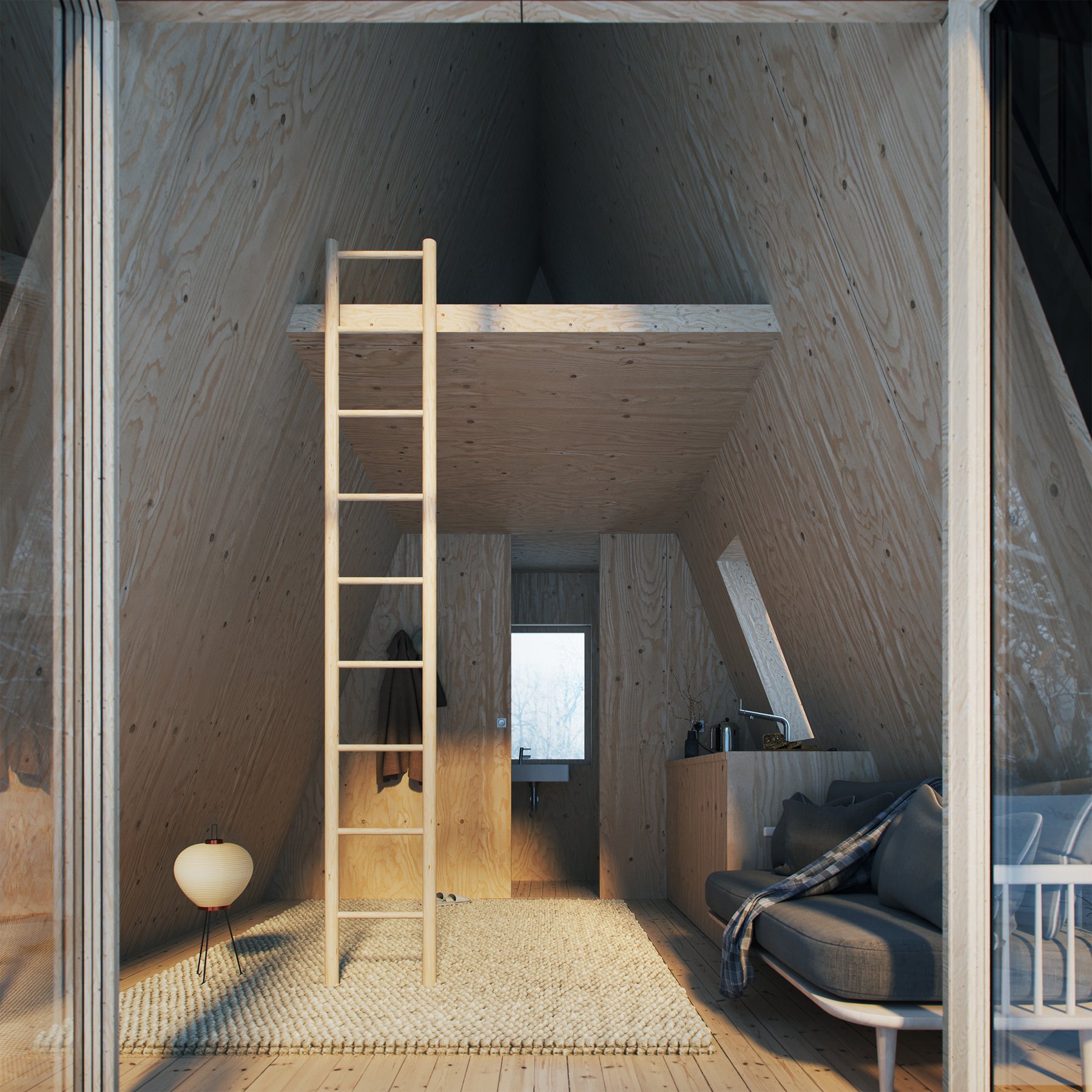 DEN, l’entreprise qui révolutionne la cabane et la maison « A-Frame ...