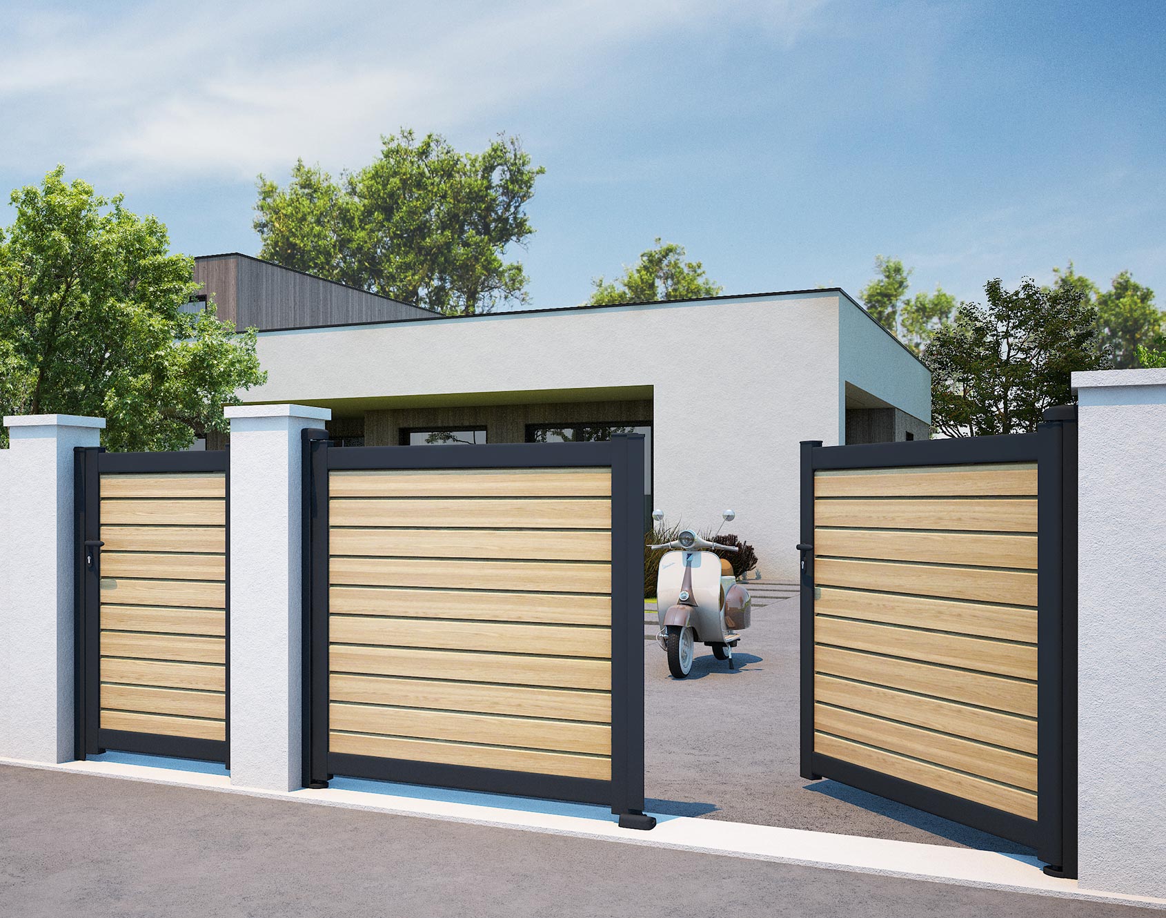 Jardin, abris et portails : les nouveautés 2023 - Mag Decofinder